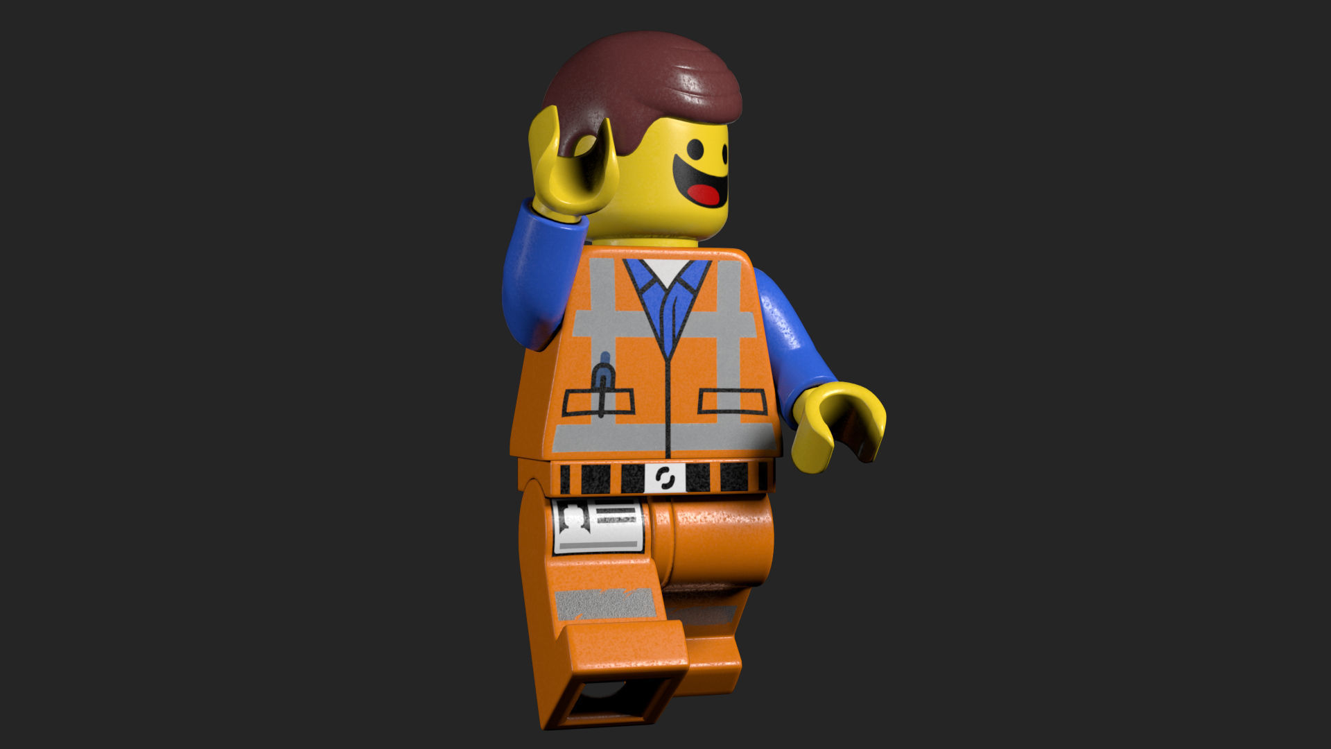 3D model Rigged - Emmet Lego Man VR / AR / low-poly | CGTrader