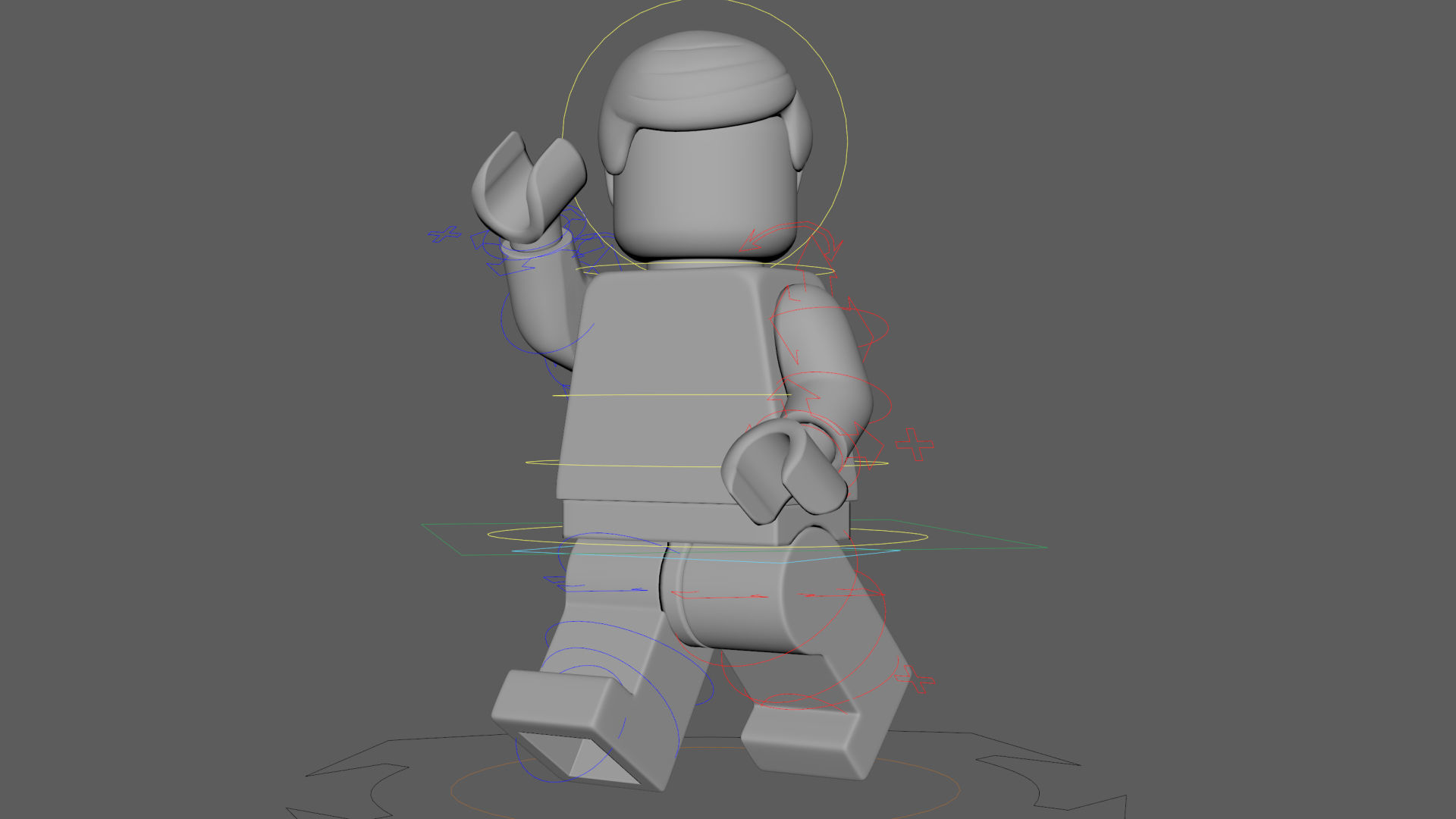 3D model Rigged - Emmet Lego Man VR / AR / low-poly | CGTrader