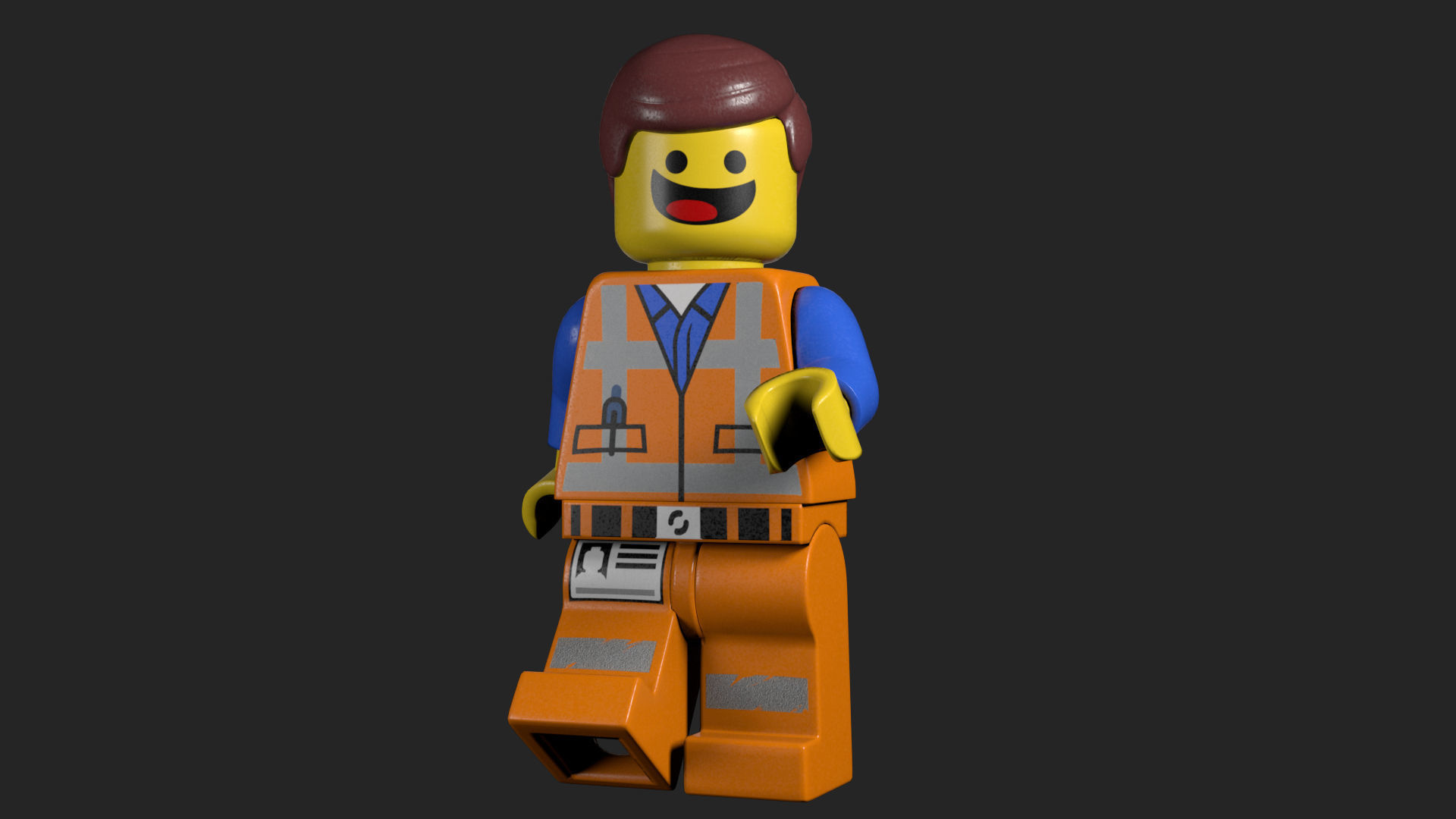 3D model Rigged - Emmet Lego Man VR / AR / low-poly | CGTrader
