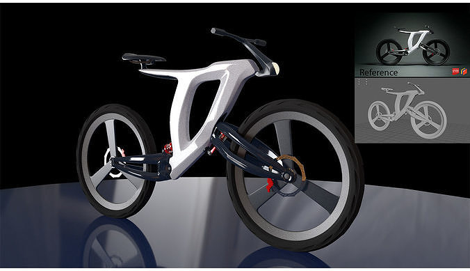 3D model 3D Concept Bike VR / AR / low-poly | CGTrader