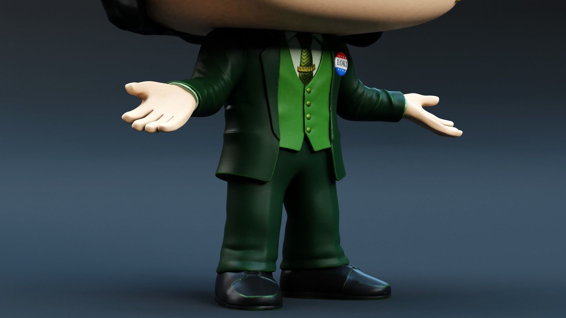 Funko Loki Candidate 3D model 3D printable | CGTrader