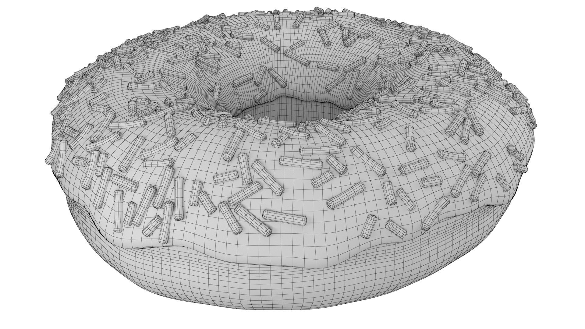 Donut 02 3D model | CGTrader