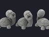 tortoise baby scream cry garden ornament 3D model 3D printable | CGTrader
