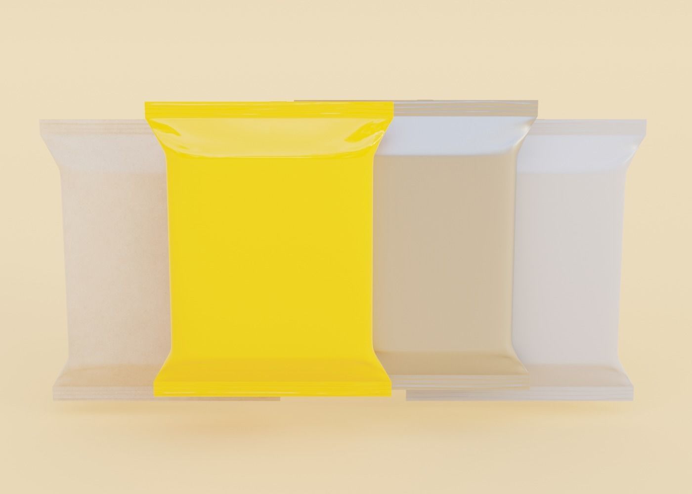 Flow-pack 3D model | CGTrader