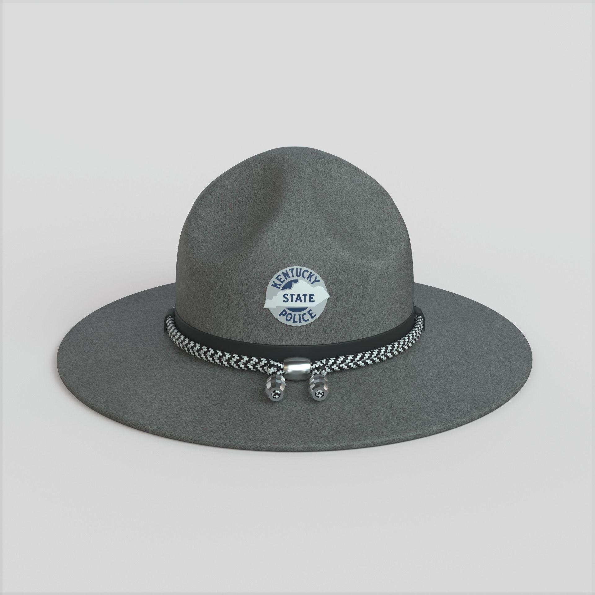 State Police Hat 3D model | CGTrader