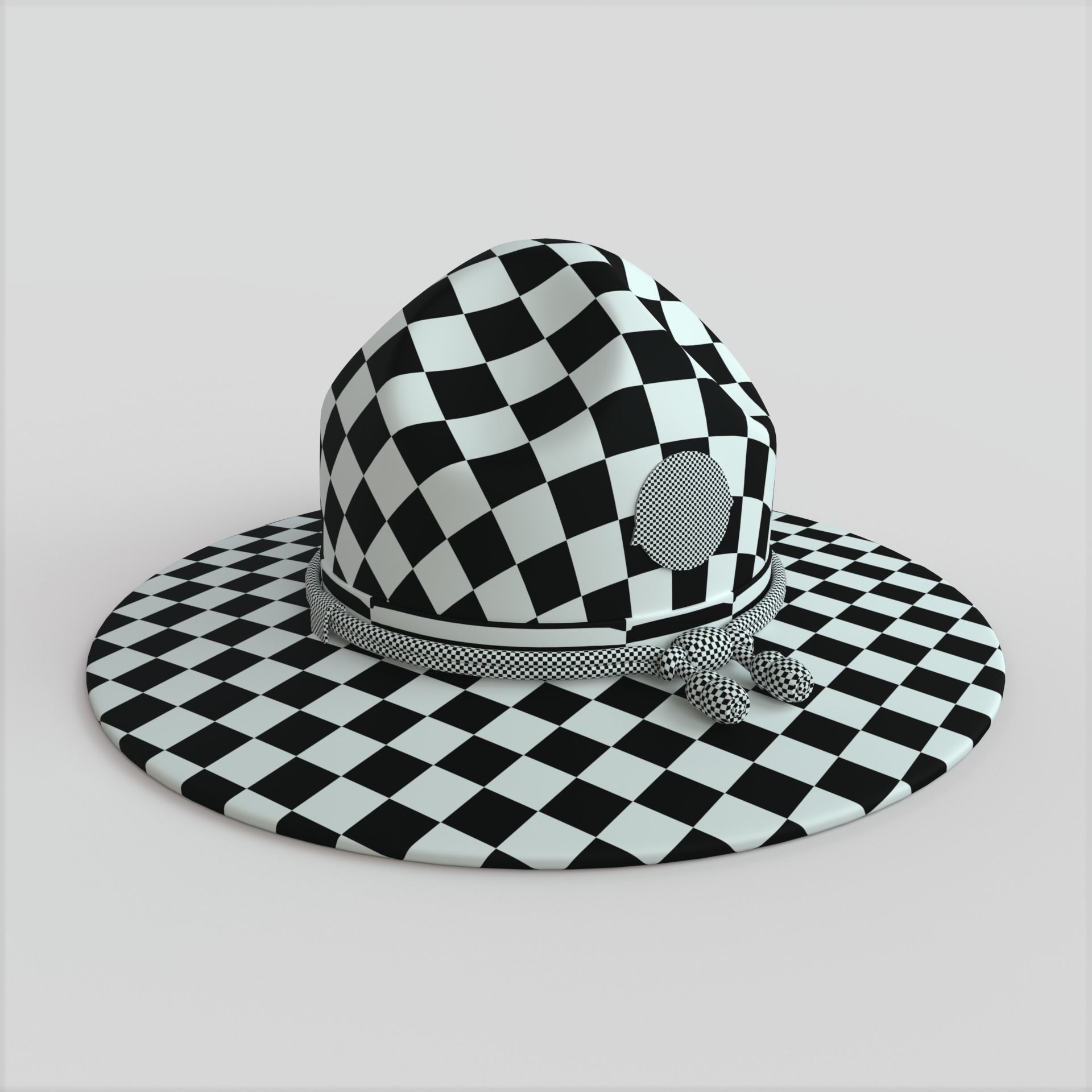 State Police Hat 3D model | CGTrader