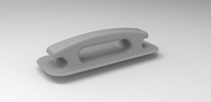 Inflatable Boat Handle 245mm 3D model | CGTrader
