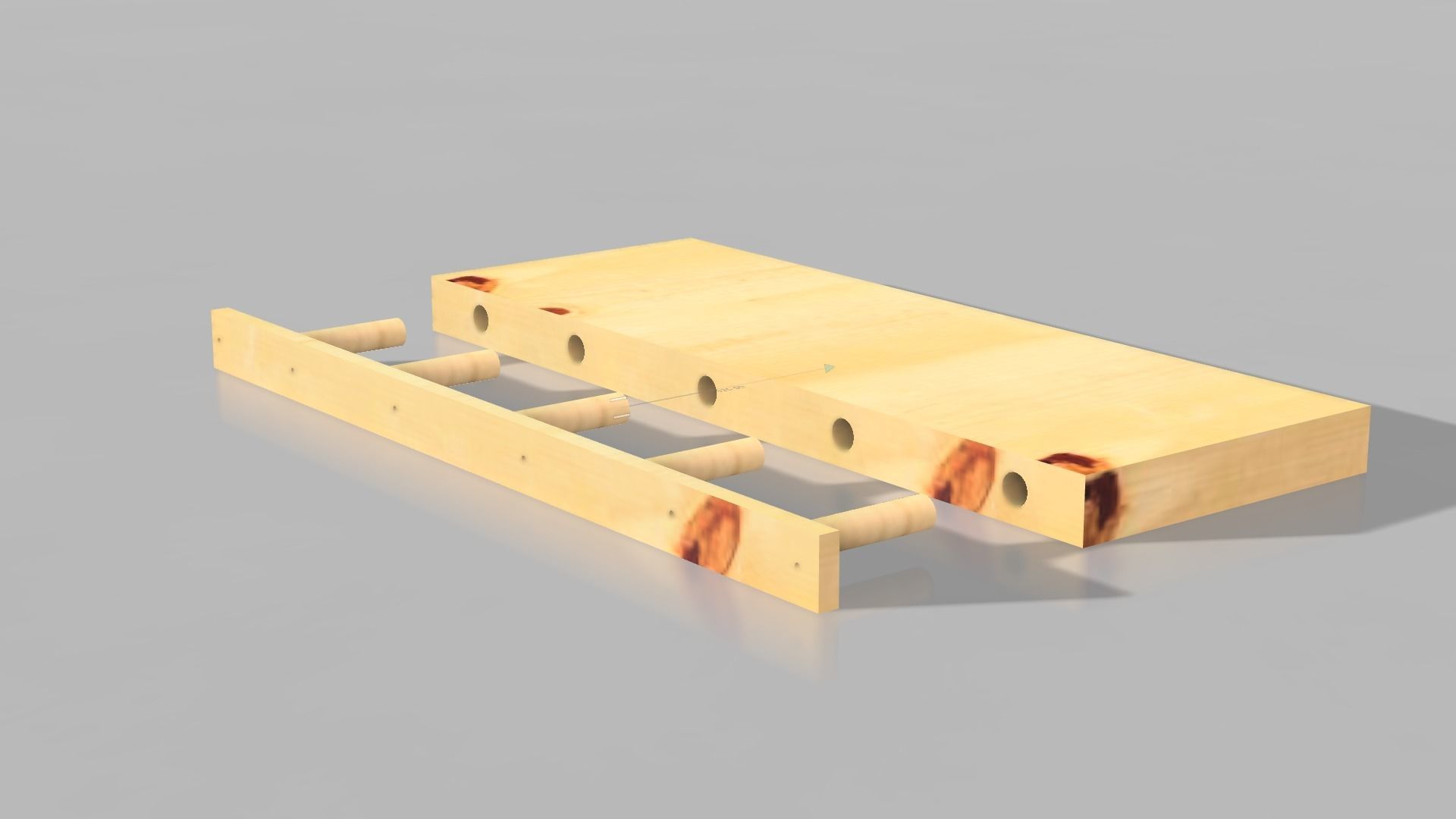 FLOATING SHELF 3D model 3D printable | CGTrader