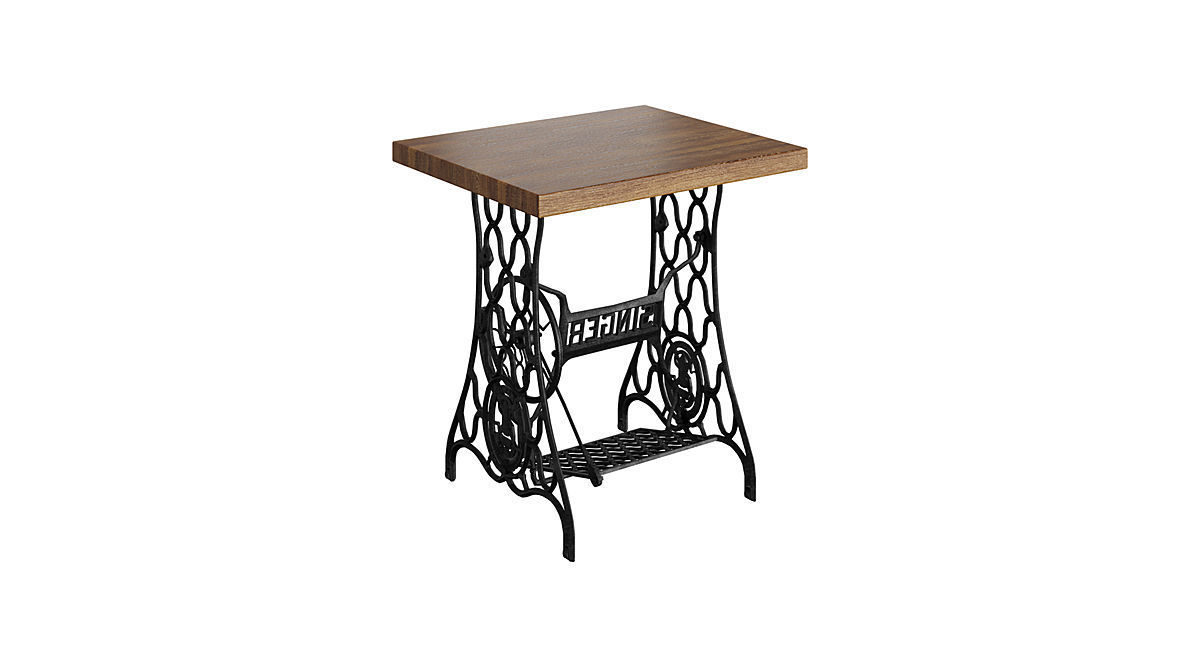 Singer Table BLENDER 3D Model Cycles 3D model | CGTrader
