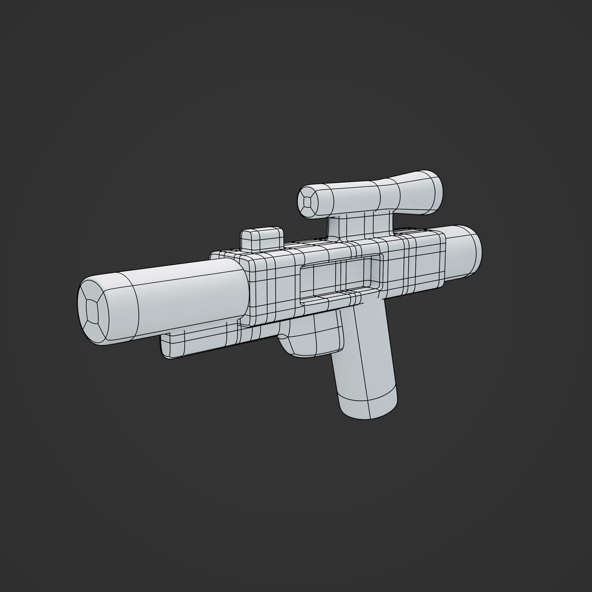 Lego Star Wars Blaster free VR / AR / low-poly 3D model | CGTrader
