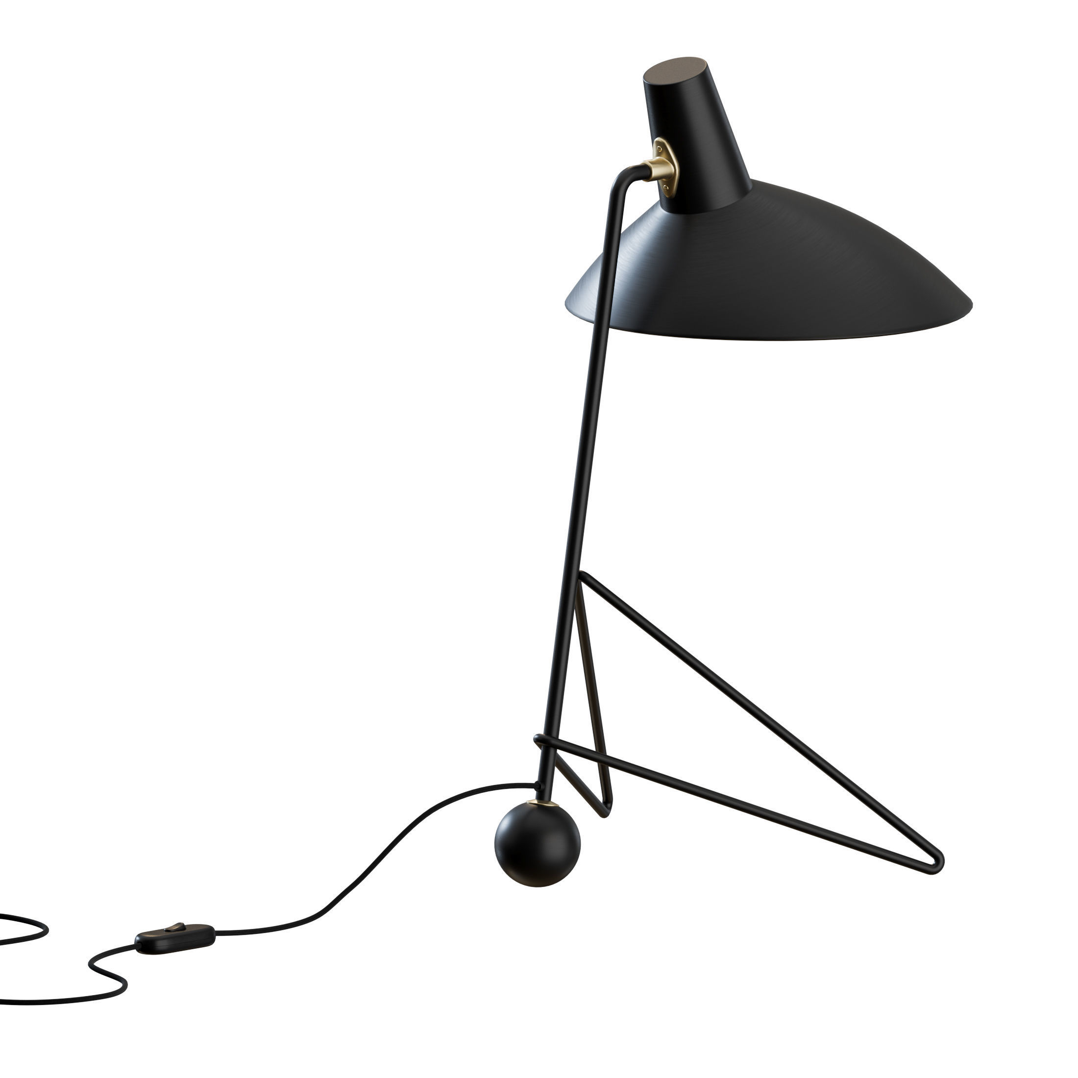 Tripod HM9 Table Lamp by andTradition 3D model | CGTrader
