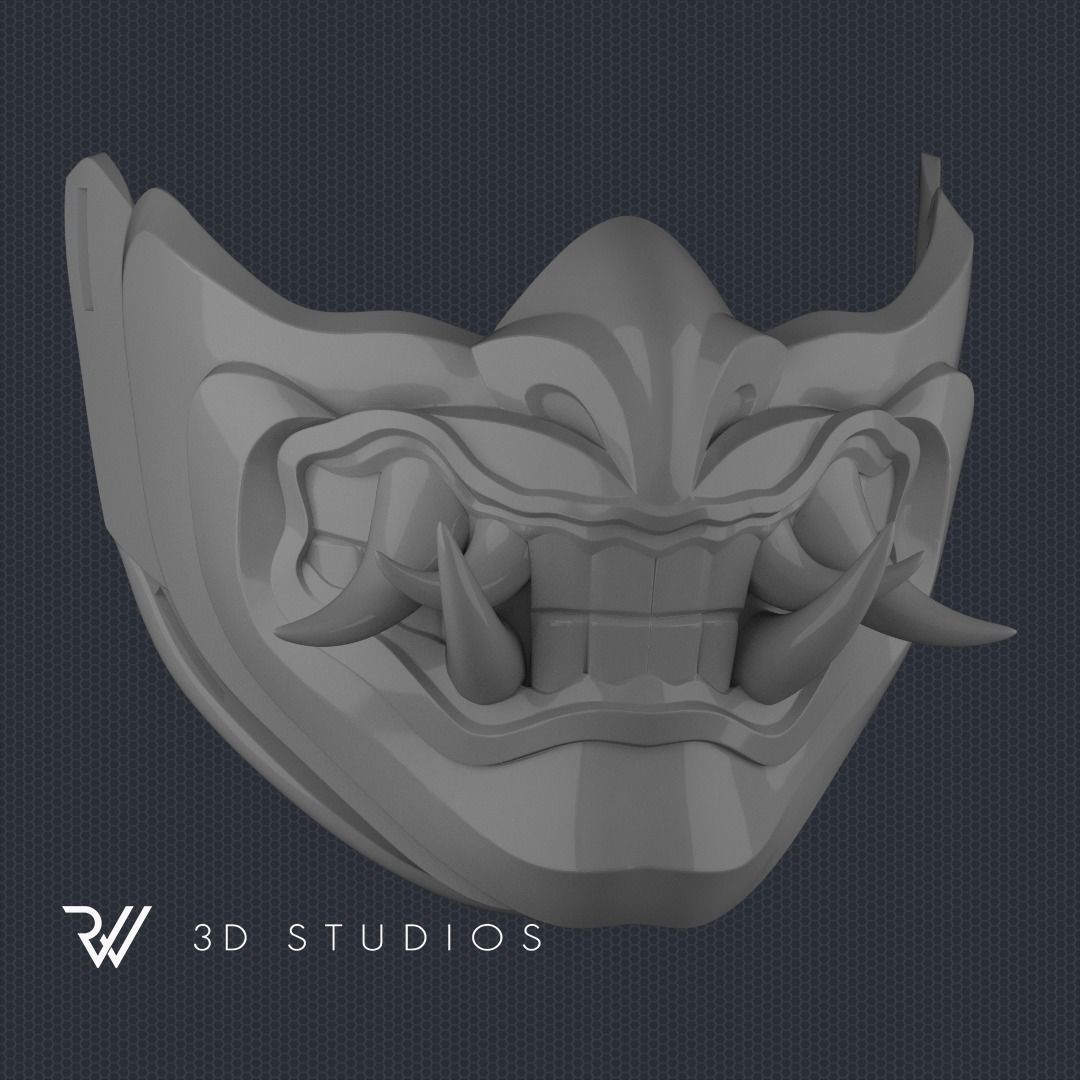 MK11 Sub-Zero Mask V11 - STL File 3D model 3D printable | CGTrader