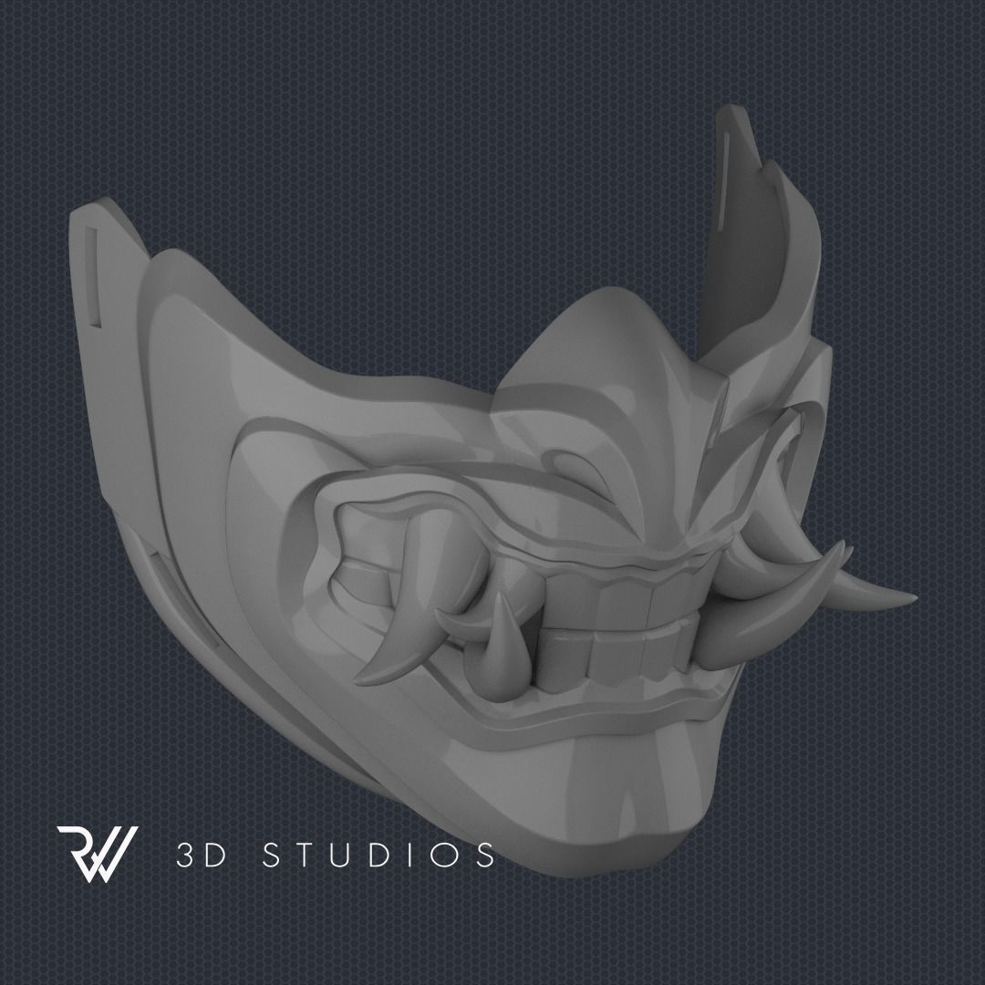 MK11 Sub-Zero Mask V11 - STL File 3D model 3D printable | CGTrader