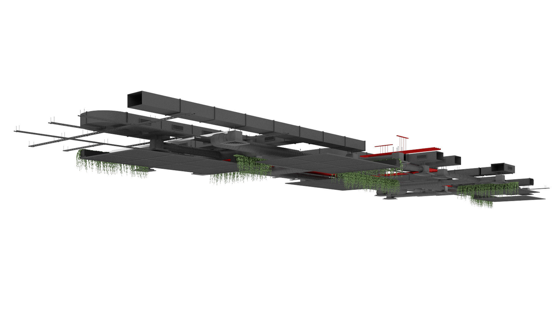 3D model Ventilation system set | CGTrader