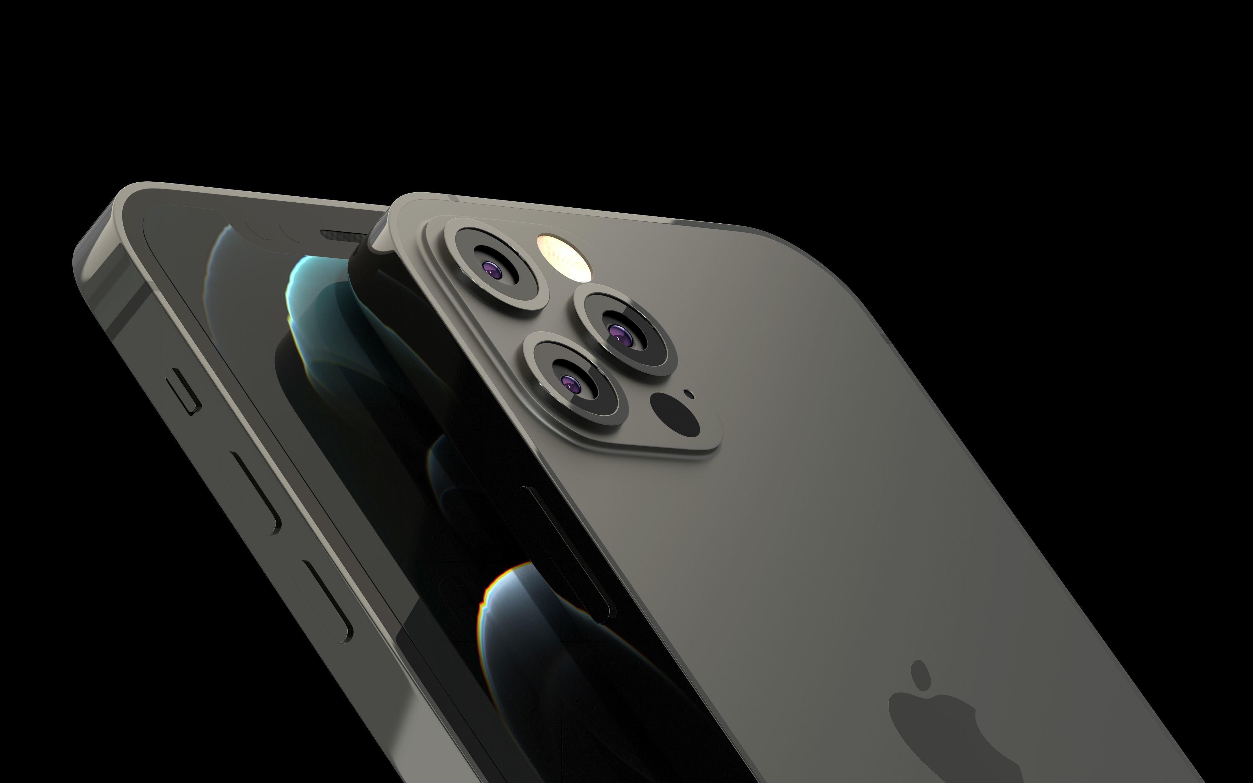 iPhone 12 pro 3D model free VR / AR / low-poly 3D model | CGTrader
