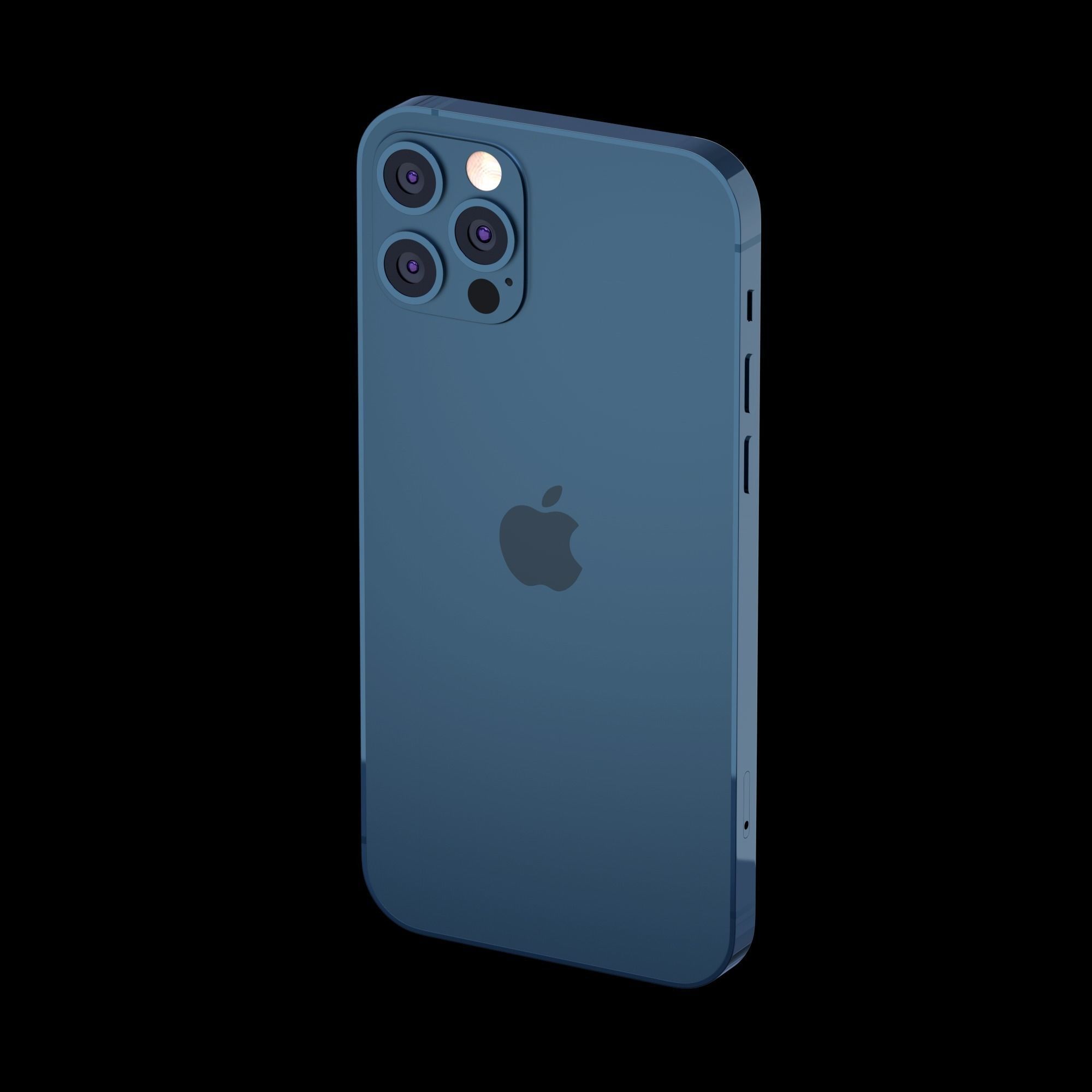 iPhone 12 pro 3D model free VR / AR / low-poly 3D model | CGTrader