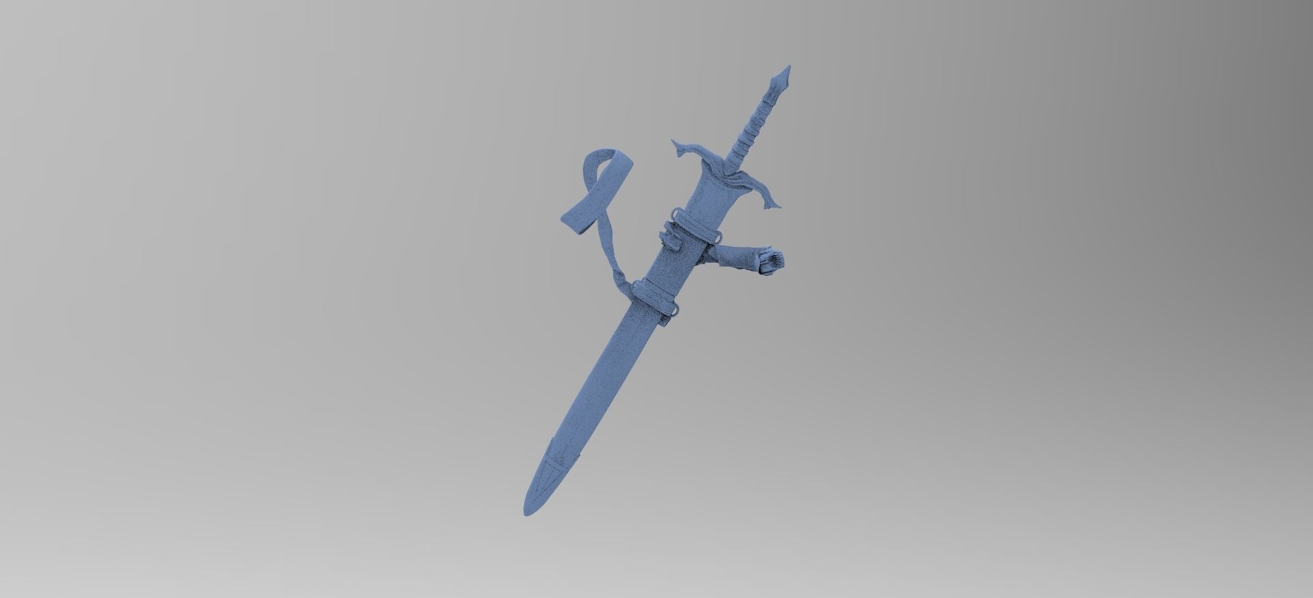 Epic fantasy twohanded sword 3D model | CGTrader