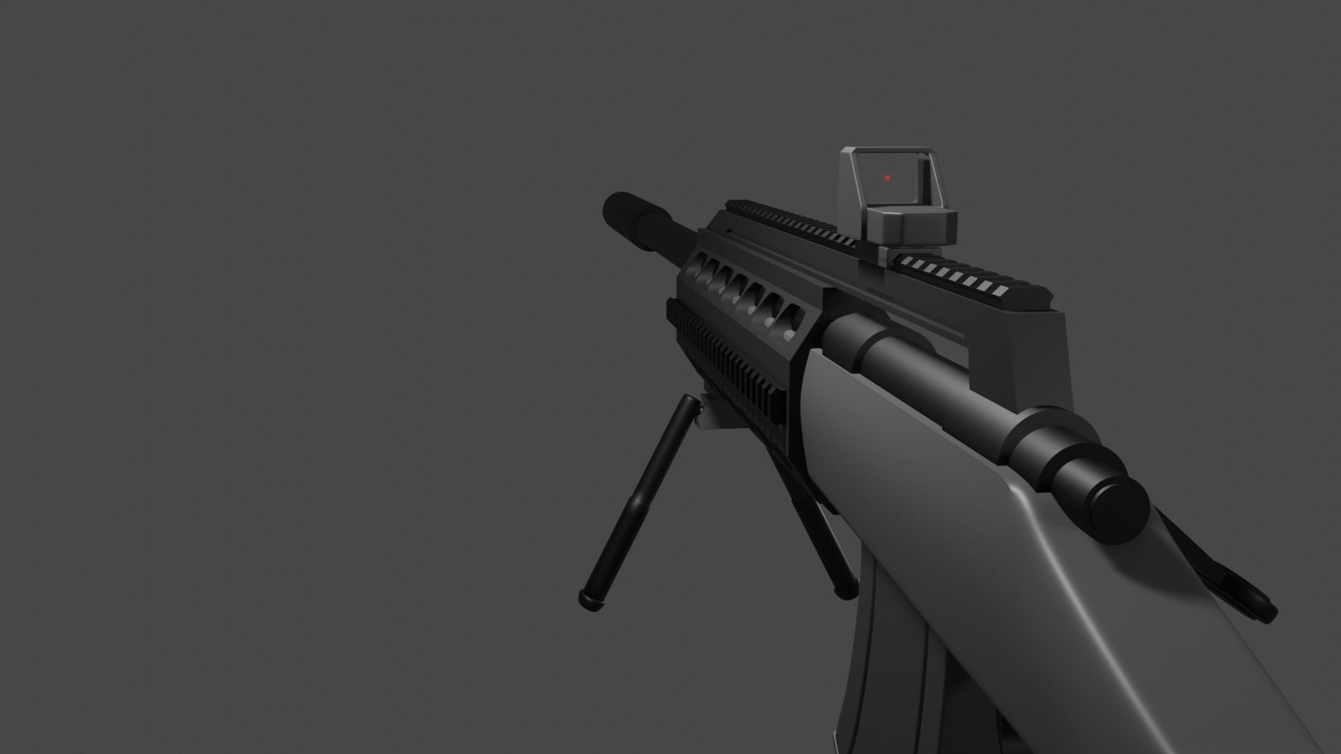 Custom M24 Sniper Rifle 3D model | CGTrader