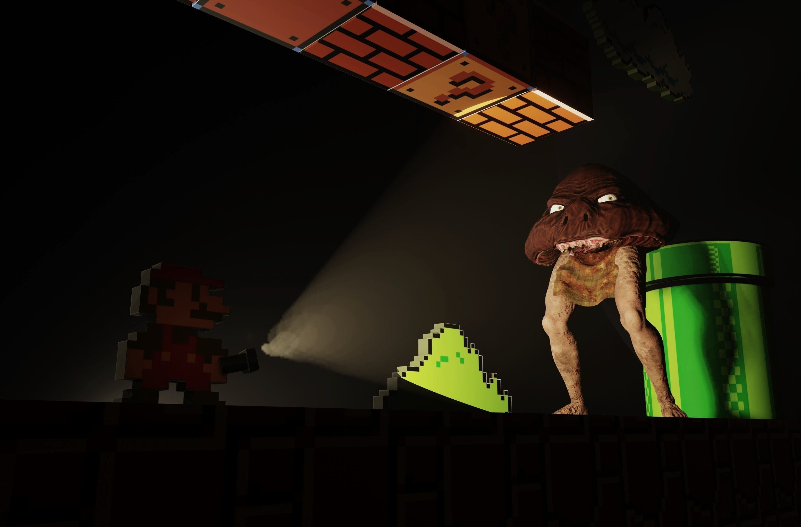 3D model Realistic Goomba VR / AR / low-poly | CGTrader