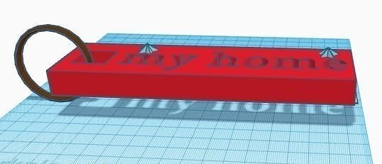 key chain 3D model 3D printable | CGTrader