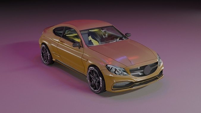 Mercedes-AMG 6S Coupe 2016 free VR / AR / low-poly 3D model | CGTrader