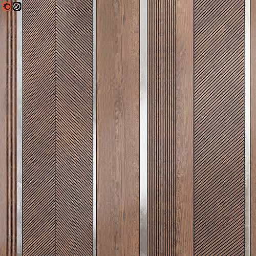 Krypton wall panels 3D model | CGTrader