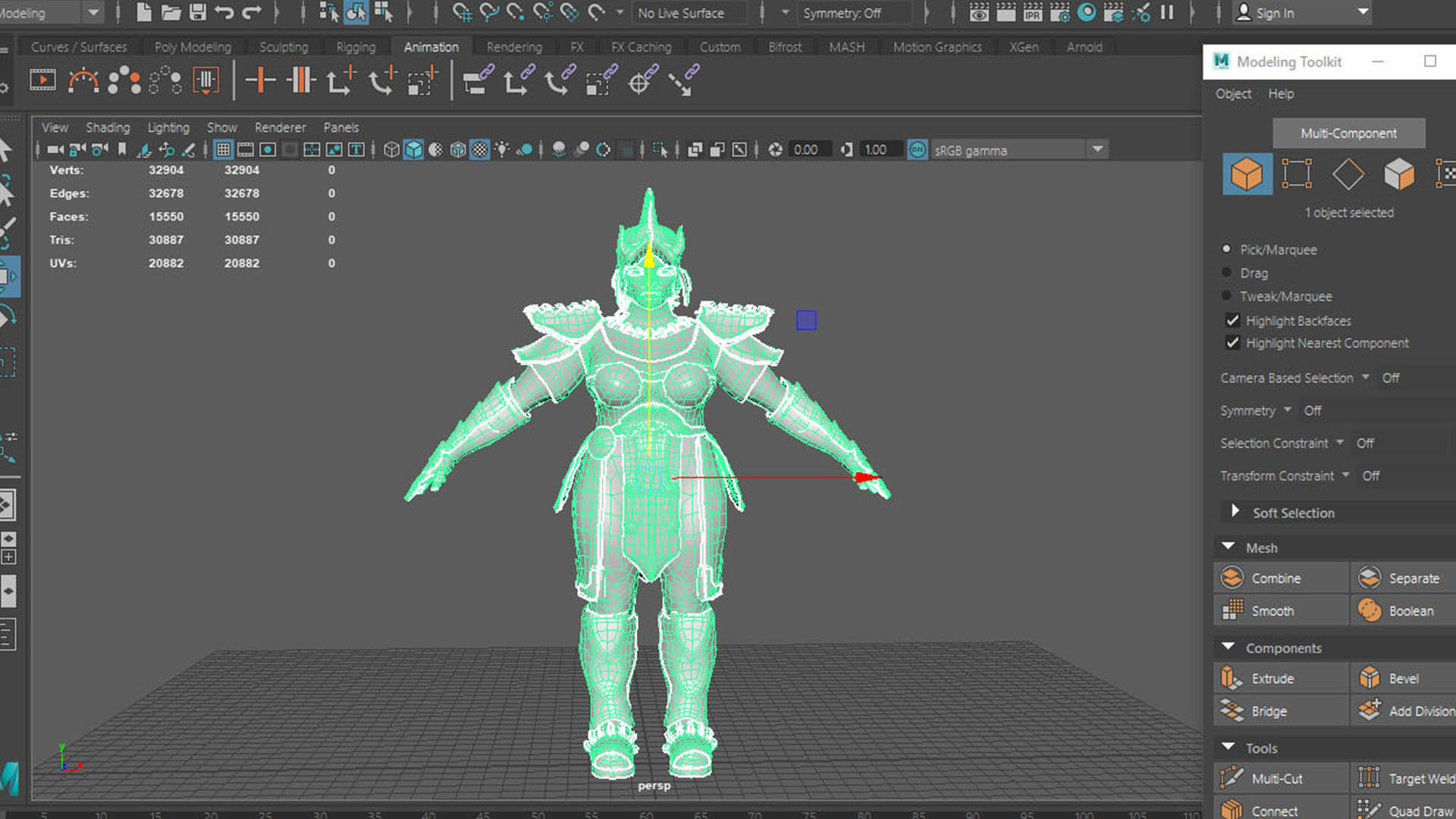 3D model Dwarf Woman Warrior Low-poly VR / AR / low-poly rigged ...