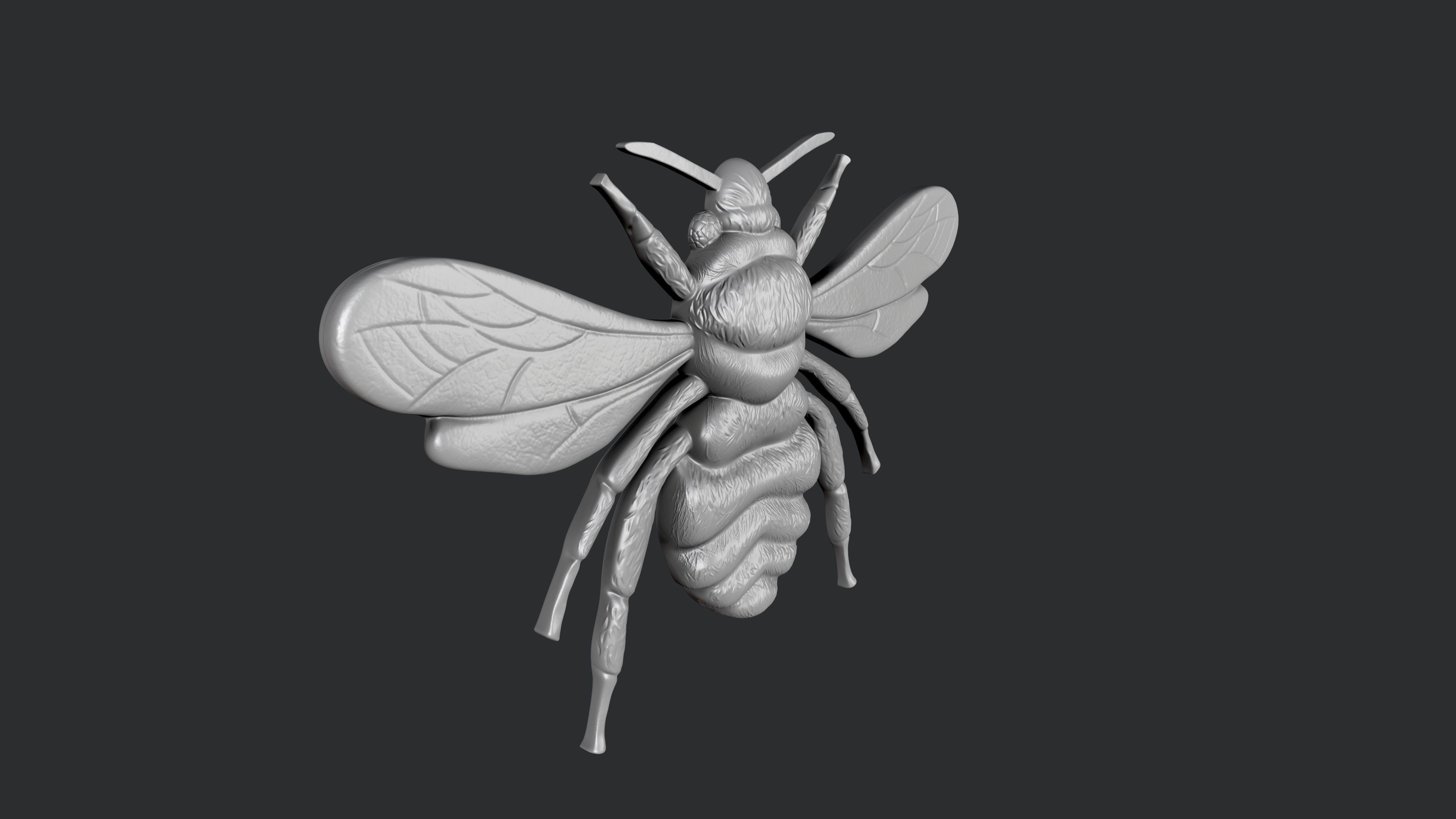 STL models for 3D printing and CNC bee 3D model 3D printable | CGTrader