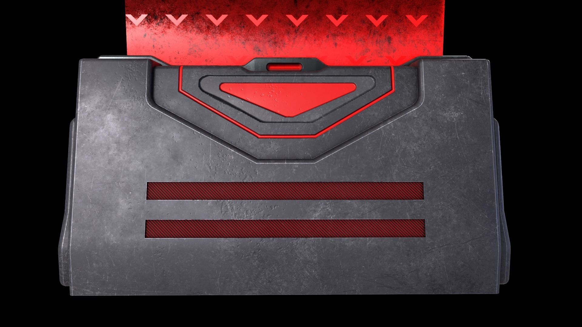 3D model Sci-Fi Barrier V1 - 001 VR / AR / low-poly | CGTrader