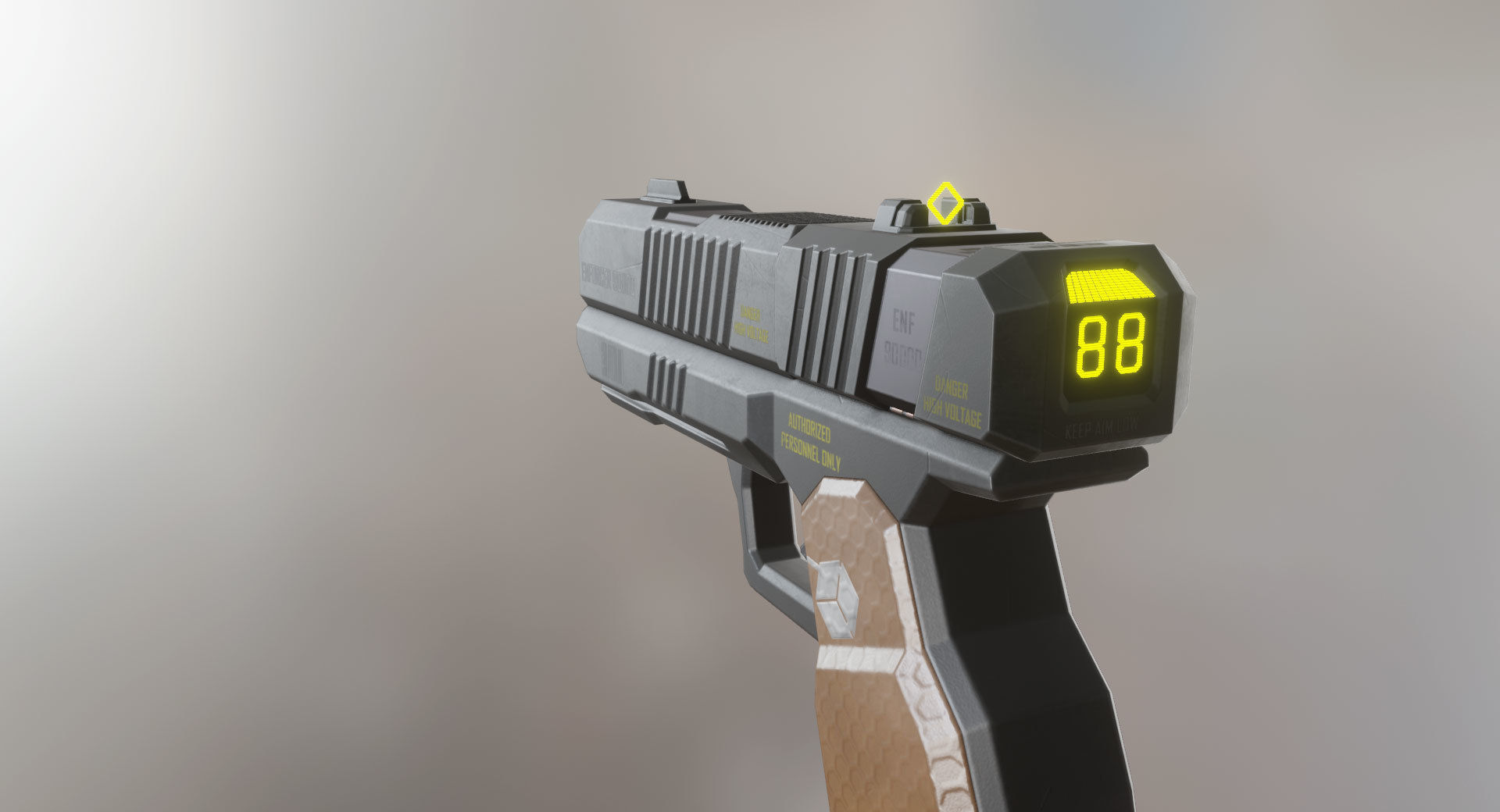 3D model Enforcer VR / AR / low-poly | CGTrader