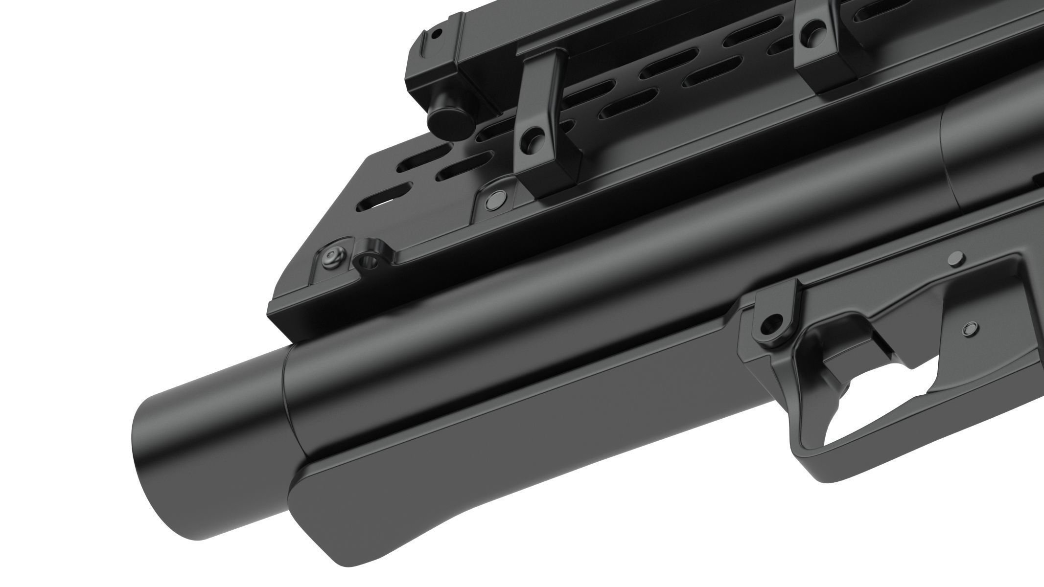 HK AG36 Grenade Launcher 3D model | CGTrader