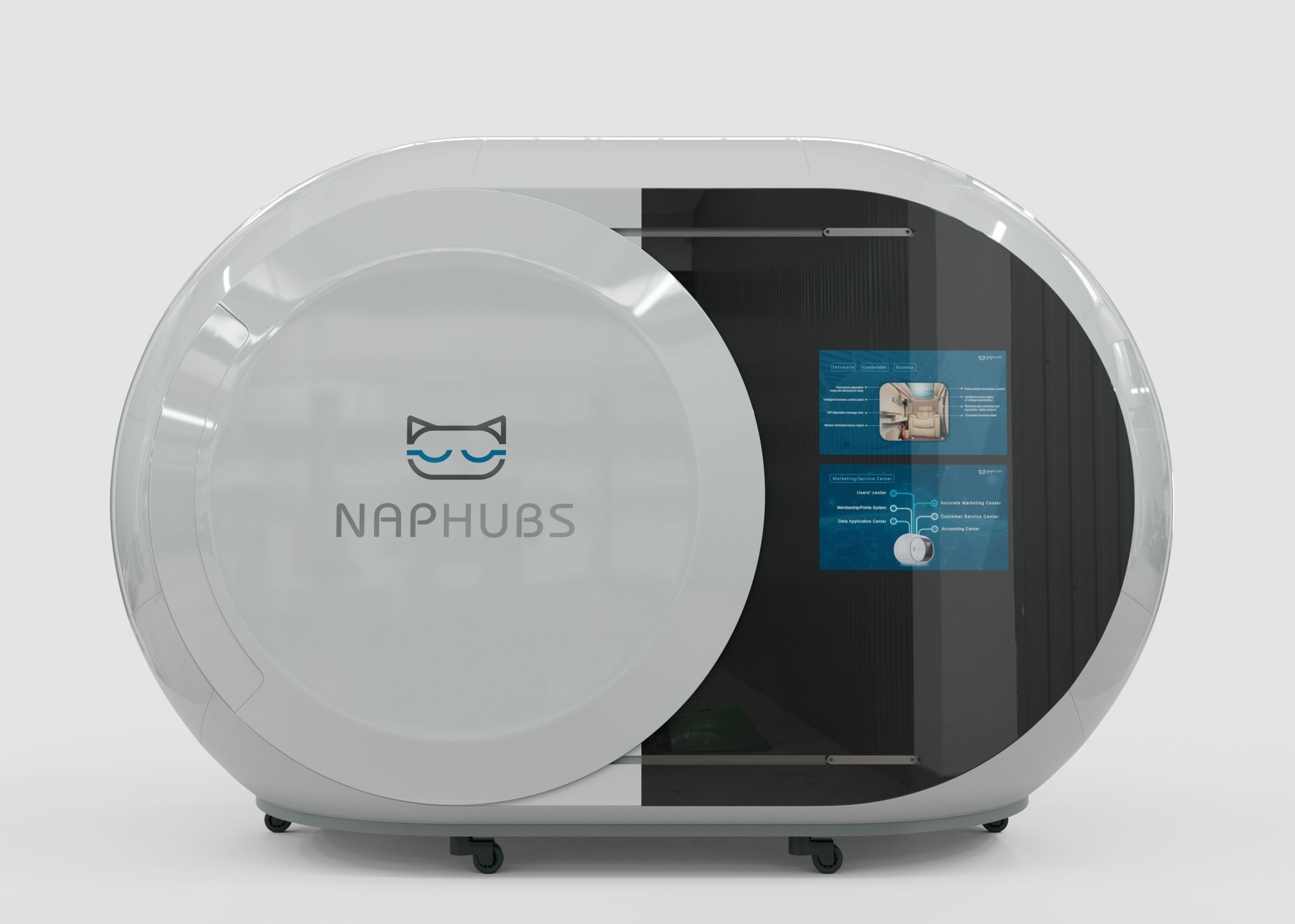 NAPHUBS Healthy and Energetic Rest Cabin 3D model | CGTrader