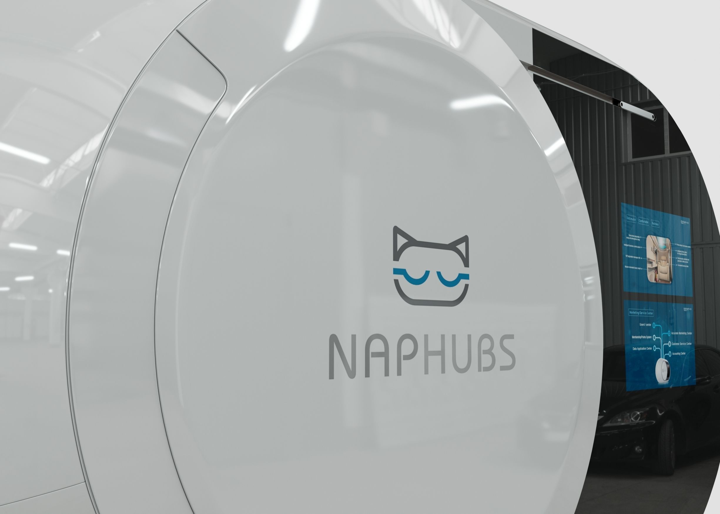NAPHUBS Healthy and Energetic Rest Cabin 3D model | CGTrader