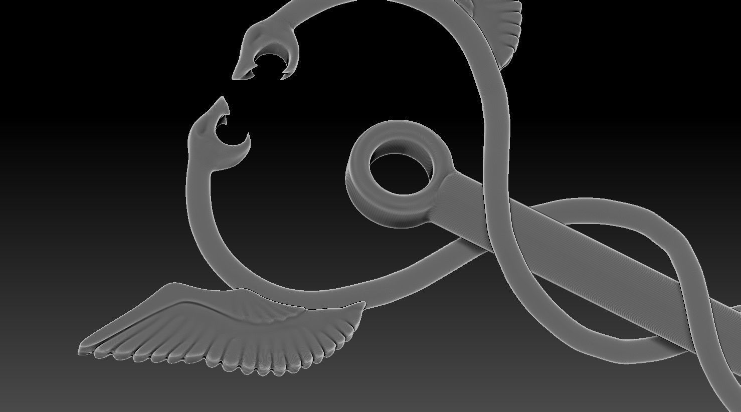 Locke and Key Mending key 3D model 3D printable | CGTrader