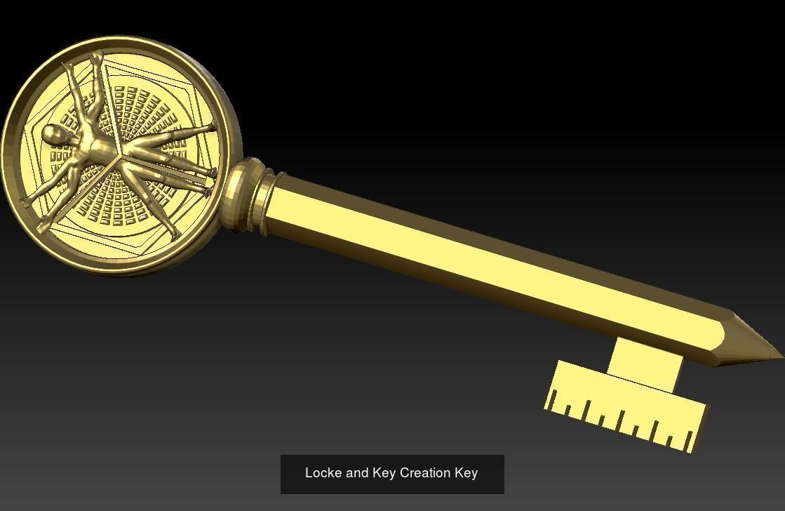 Locke and Key collection | CGTrader