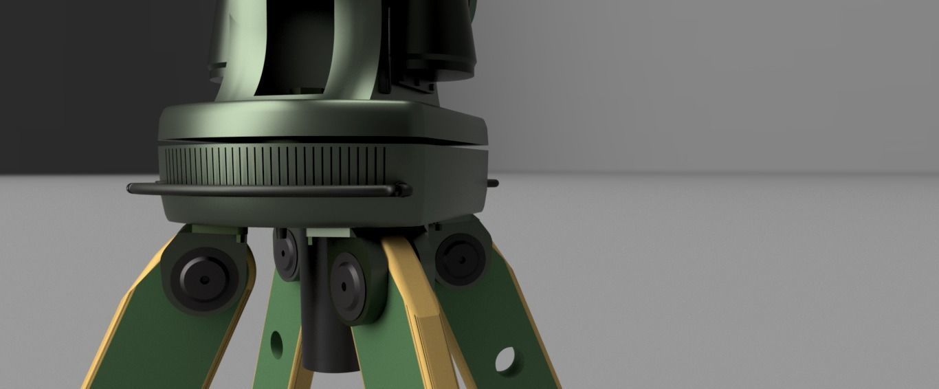 Sentry machine gun 2 3D model rigged | CGTrader