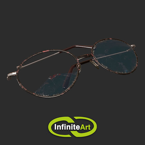 3D model Glasses are broken VR / AR / low-poly | CGTrader