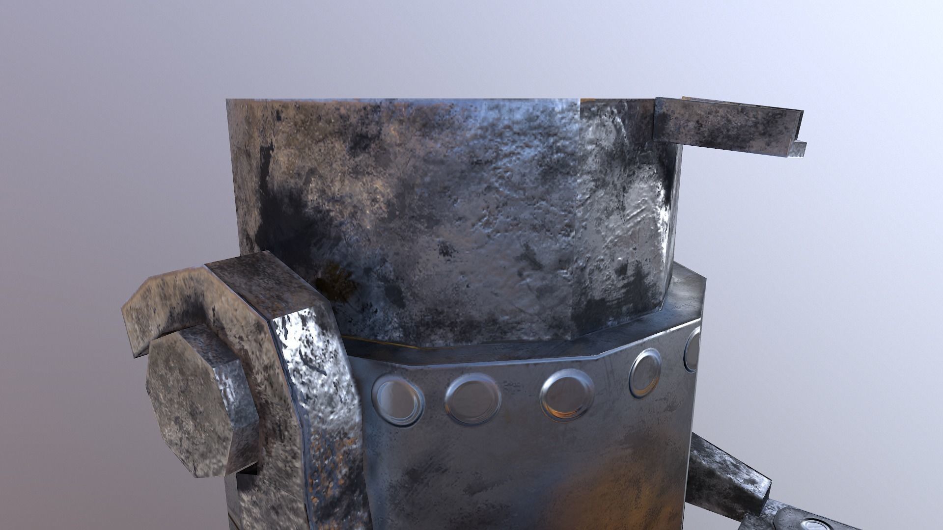 3D model Mine Cauldron VR / AR / low-poly | CGTrader