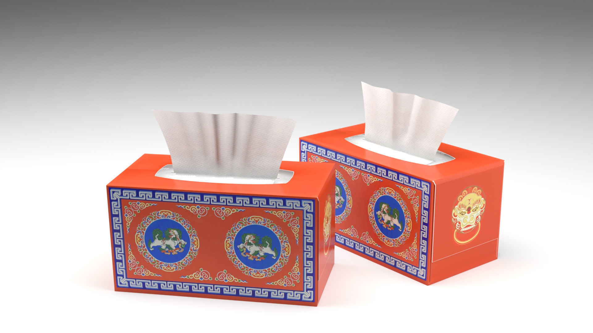 Tissue Box model 3D model | CGTrader