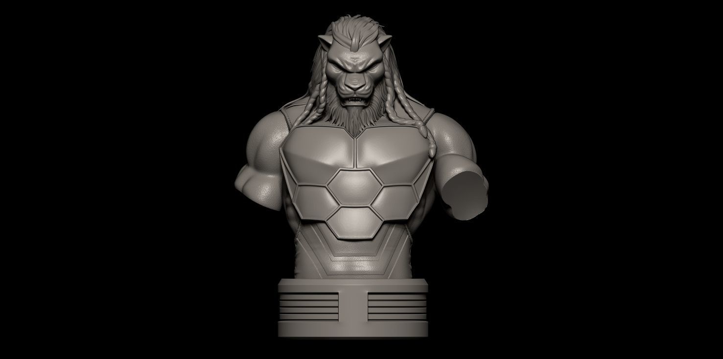 Fanart BATTLE BEAST - Bust 3D model 3D printable | CGTrader
