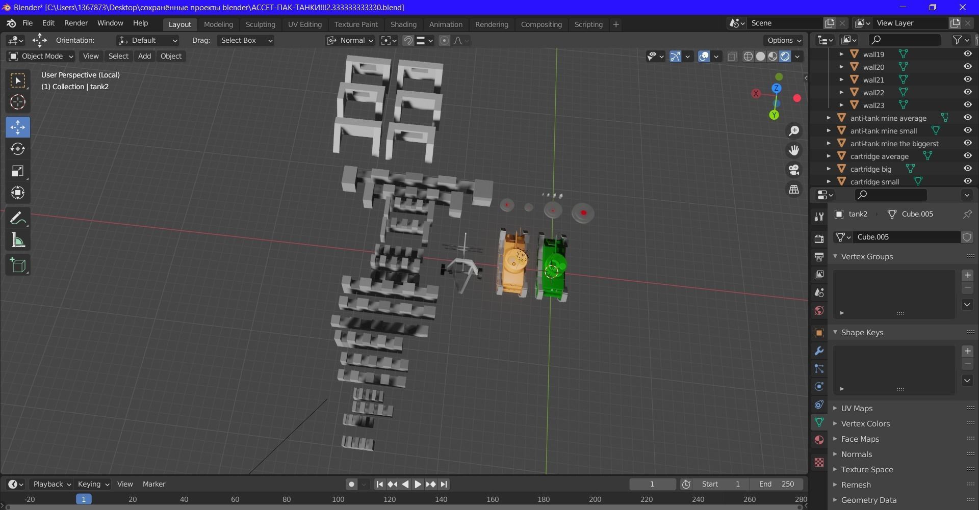 tanks asset pack free VR / AR / low-poly 3D model | CGTrader