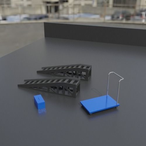 GARAGE WORKSHOP OBJECTS PACK free 3D model 3D printable | CGTrader