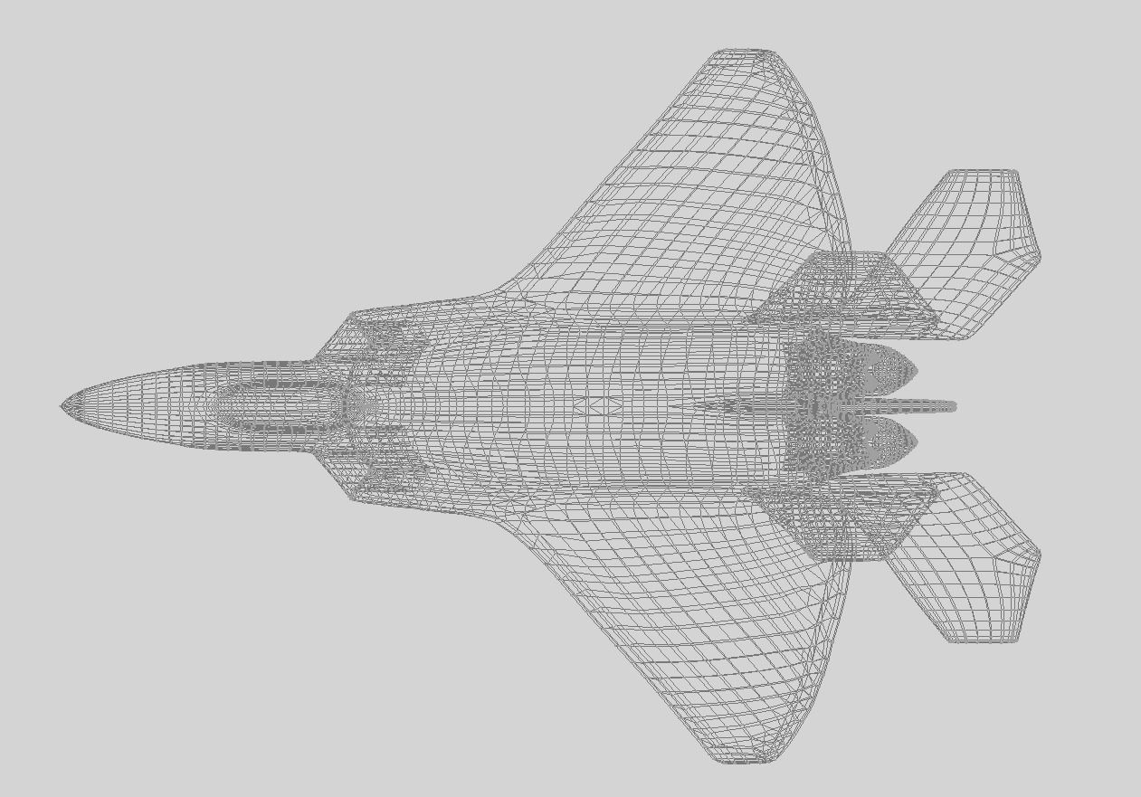 F-22 raptor 3D model | CGTrader