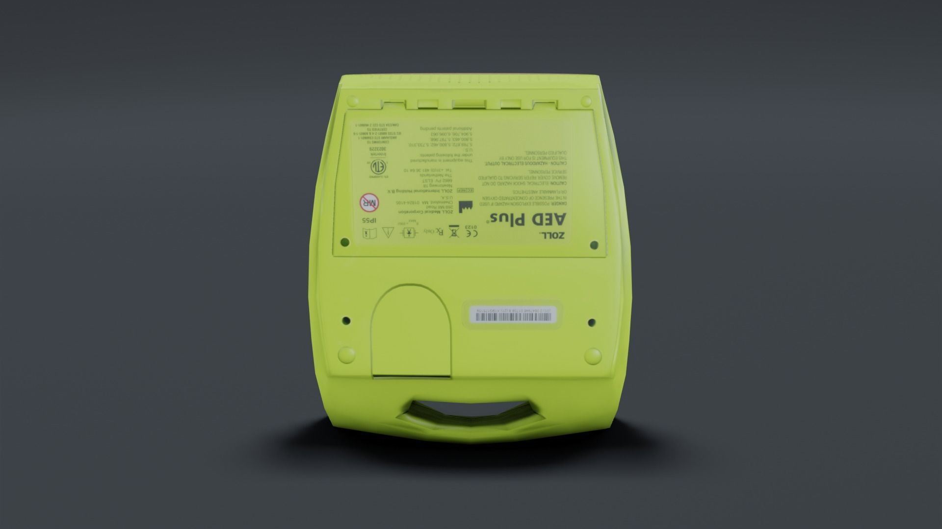 3D model AED Defibrillator VR / AR / low-poly | CGTrader