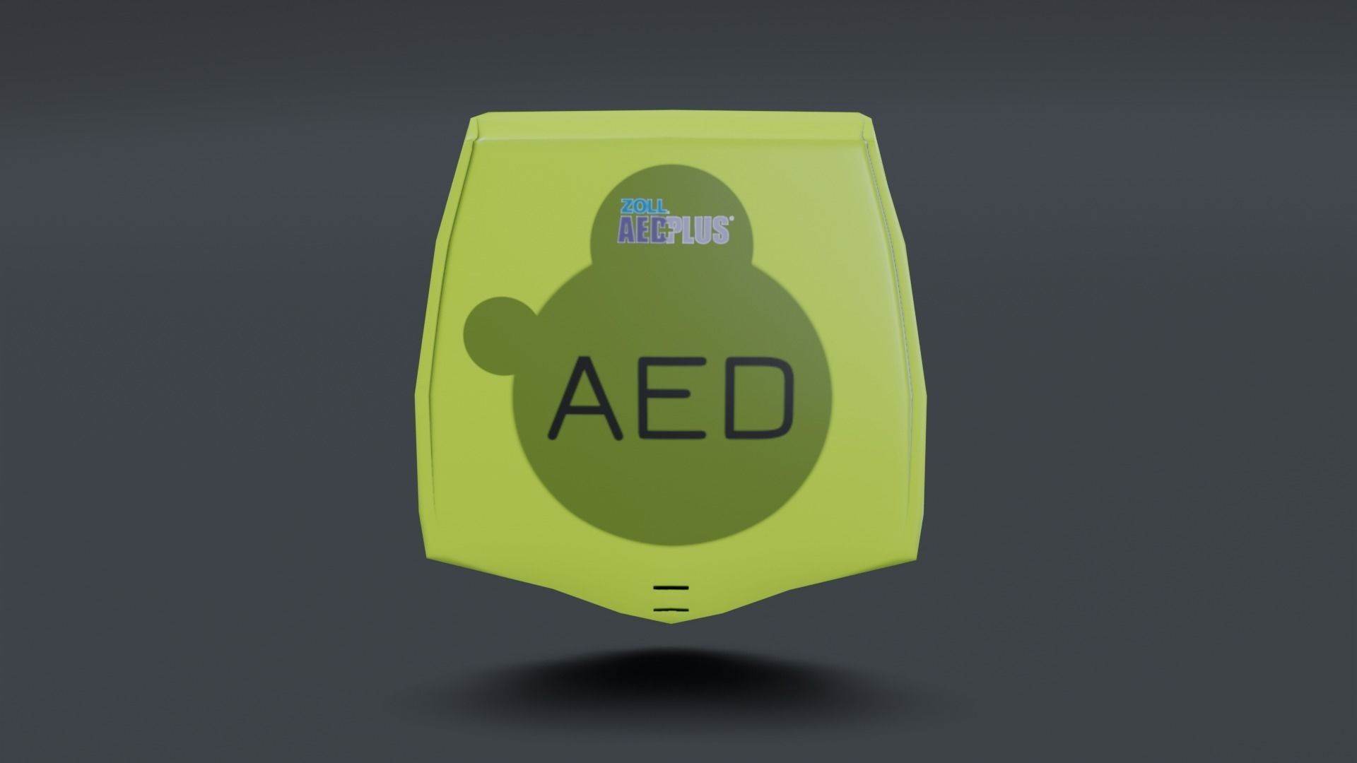 3D model AED Defibrillator VR / AR / low-poly | CGTrader
