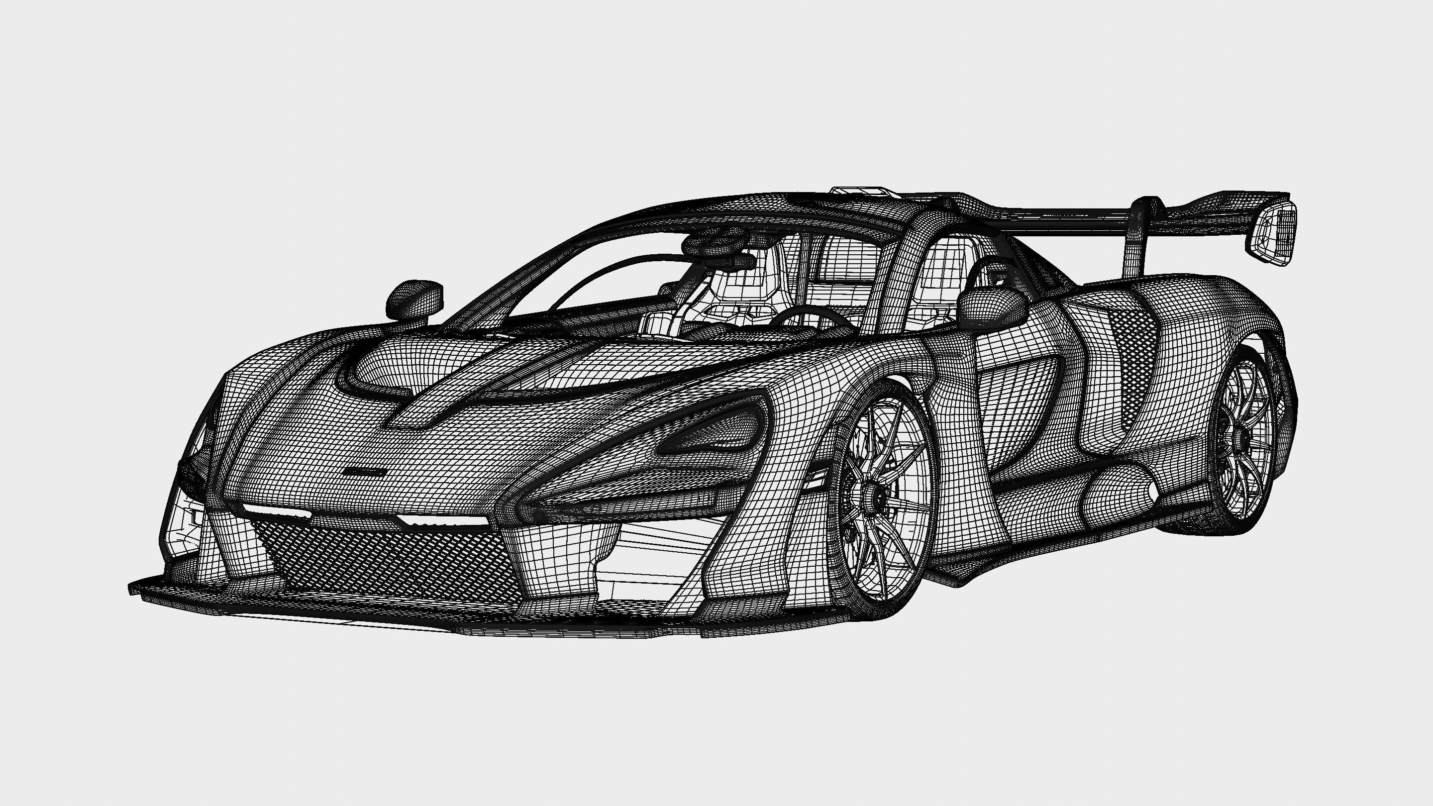 2019 McLaren Senna 3D model | CGTrader