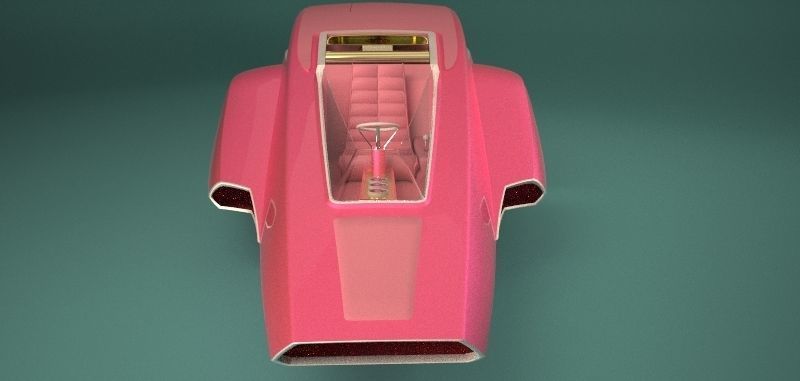 Panthermobile from pink panther 3D model | CGTrader