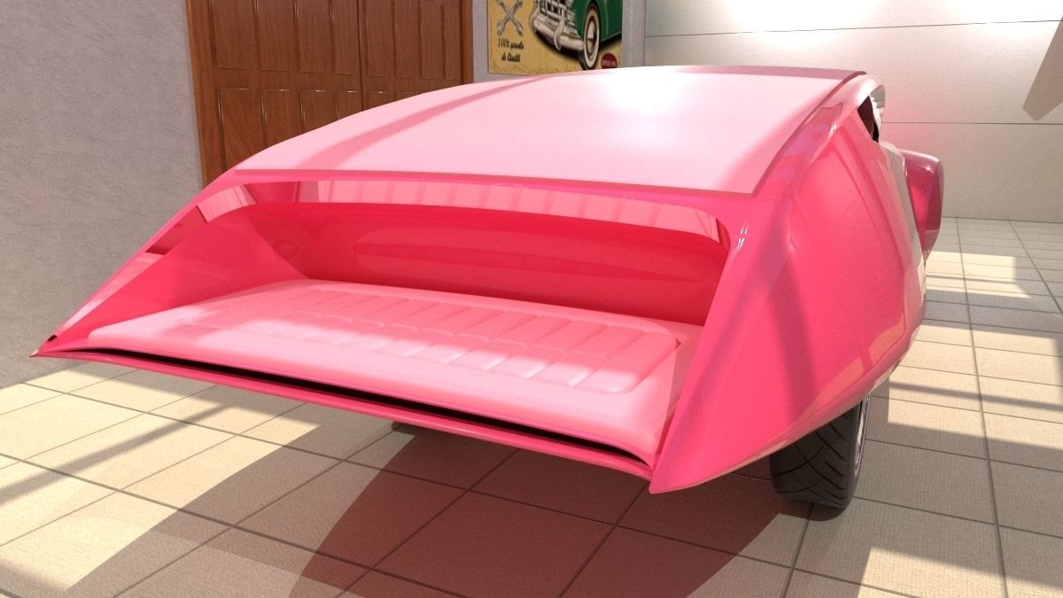 Panthermobile from pink panther 3D model | CGTrader