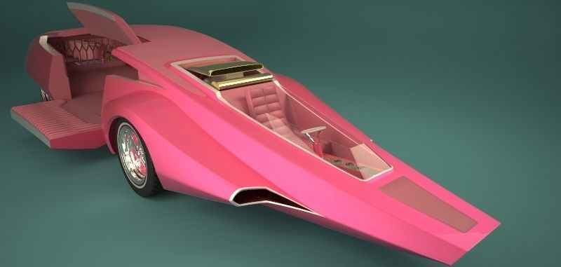 Panthermobile from pink panther 3D model | CGTrader