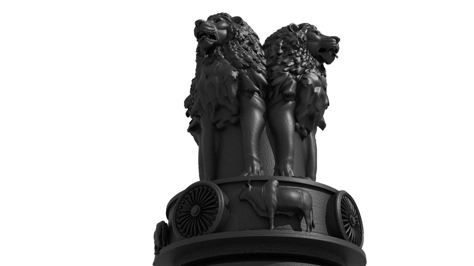 Ashoka chakra Emblem 3D model | CGTrader